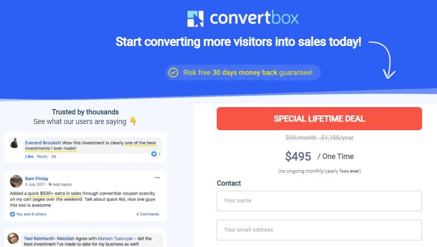 ConvertBox Review 2025: # 1 Lead Generation Tool [ข้อตกลงตลอดชีพ]