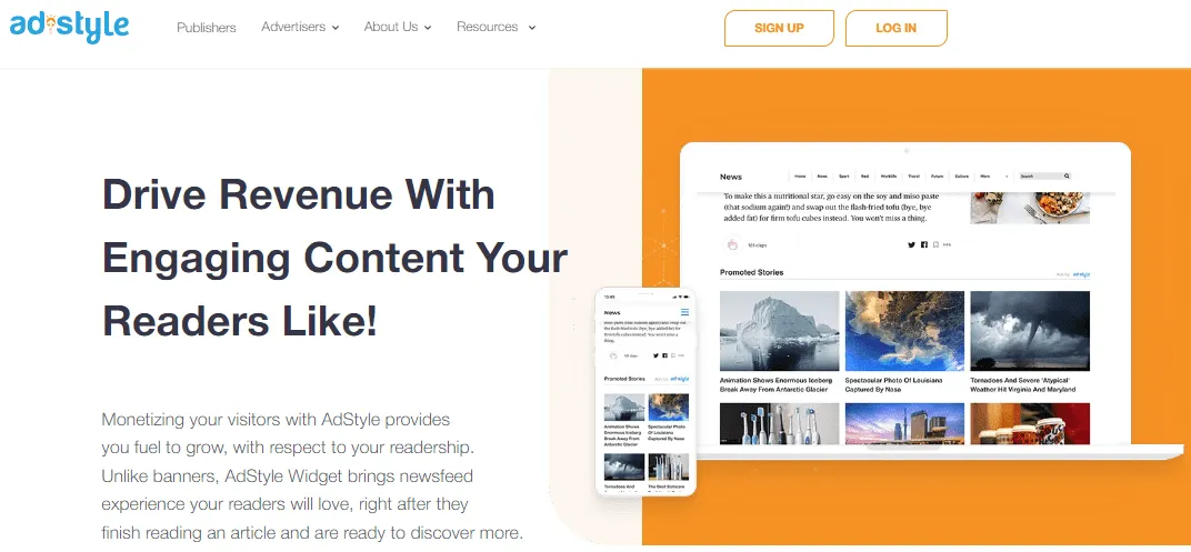 AdStyle Review 2025: เครือข่ายโฆษณาเนทีฟที่ดีที่สุด (ข้อดี & ข้อเสีย)