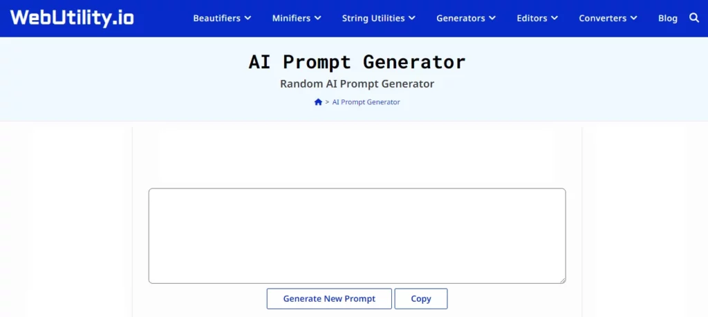 10 Generator Prompt AI Gratis