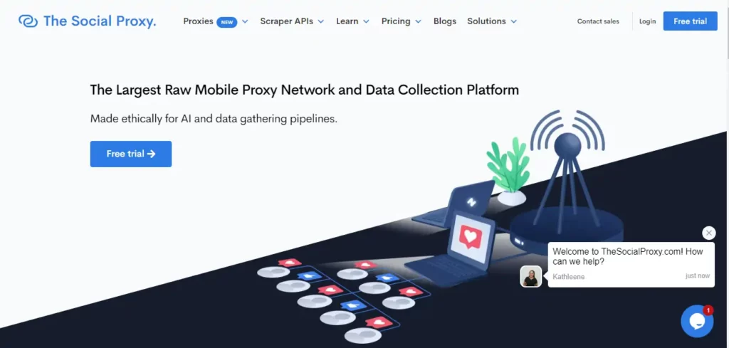 รีวิว Social Proxy ปี 2026 ท่องเน็ตด้วยความเร็ว 40 ถึง 400 Mbps
