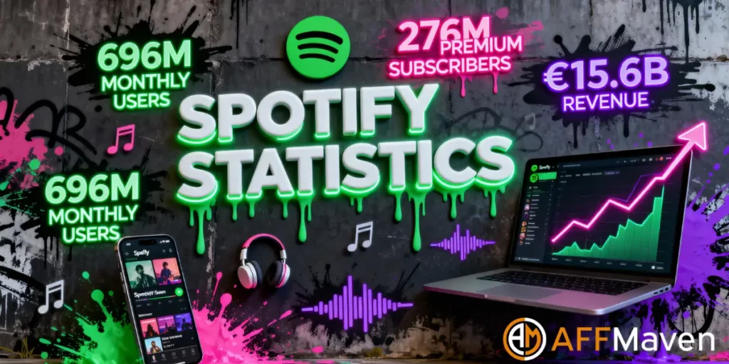 Statistiques Spotify 2025 : principales informations et tendances