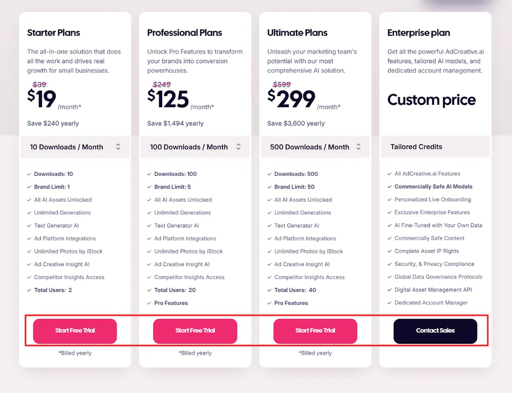 AdCreative.ai Pricing & Plans 2026: How Much Does It Cost?