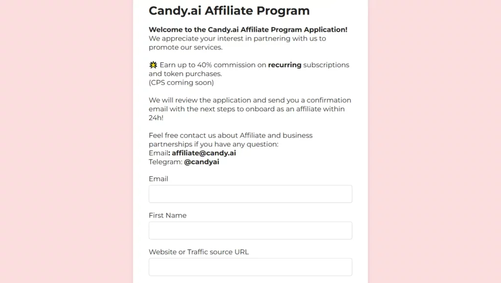 Candy AI Affiliate Program Review: Earn 40% Lifetime Commissions