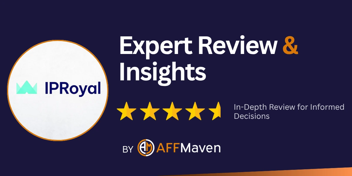 IPRoyal 2025 年评测：速度、功能、定价 - 全面分析