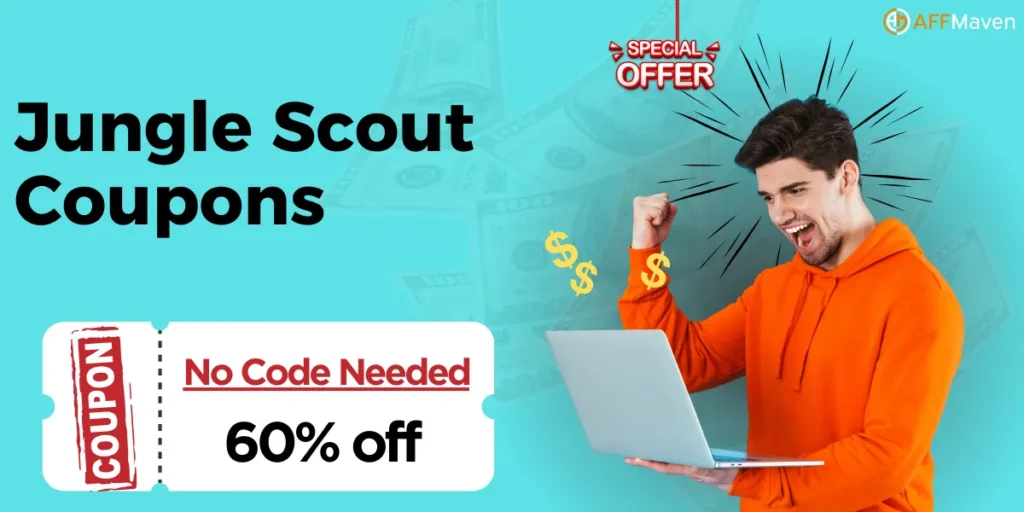 Jungle Scout คูปอง: ประหยัดถึง 60% บนเครื่องมือผู้ขาย Amazon