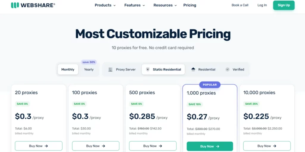 Webshare Reseña 2025: ¿Es el mejor servicio de proxy?