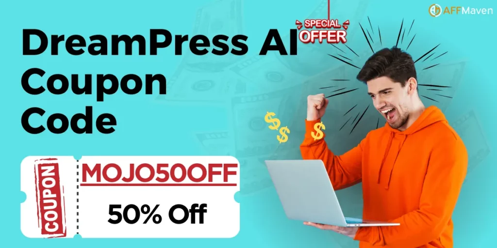 คูปอง DreamPress AI 2025: ส่วนลดพิเศษ 50%
