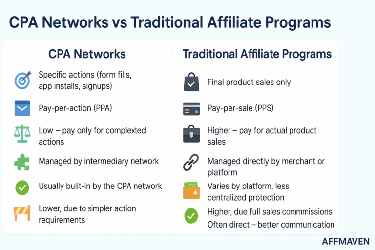 12 Leading CPA Affiliate Networks for Higher Commissions (2025)