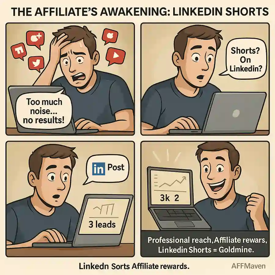LinkedIn Shorts 가이드: 방법 Affiliate2025년에 돈을 인쇄할 것인가