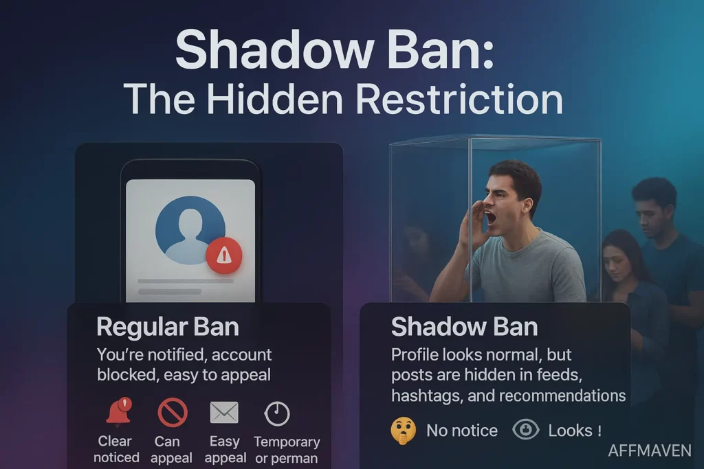 Shadow Ban 2026 : Guide complet de détection et de récupération