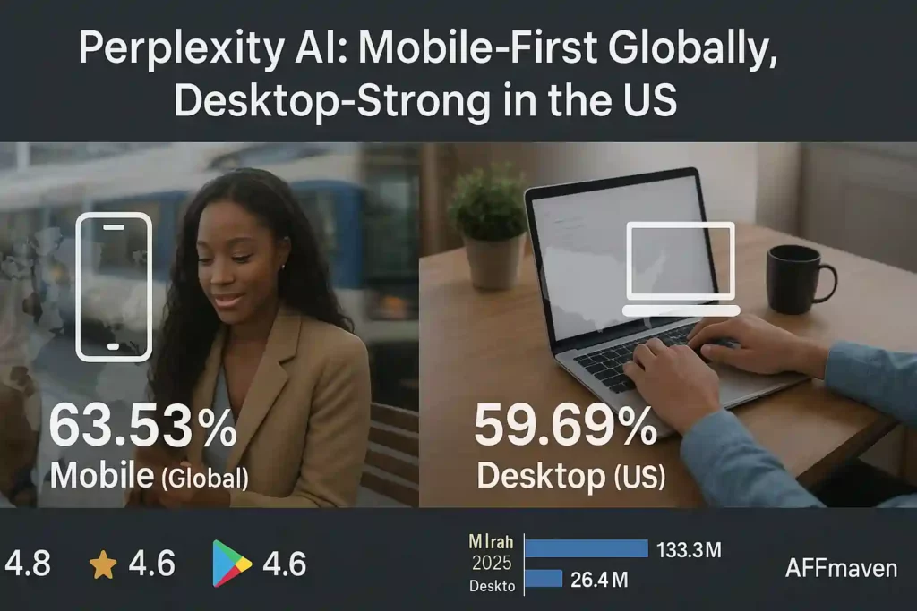 Perplexity AI Statistics: Traffic, Revenue & Users (2025)