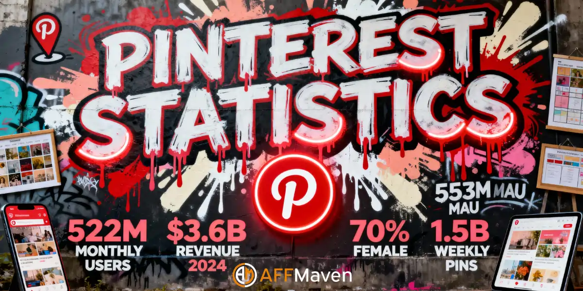 Pinterest Statistics 2025: 70% Female Audience = Marketing Goldmine?