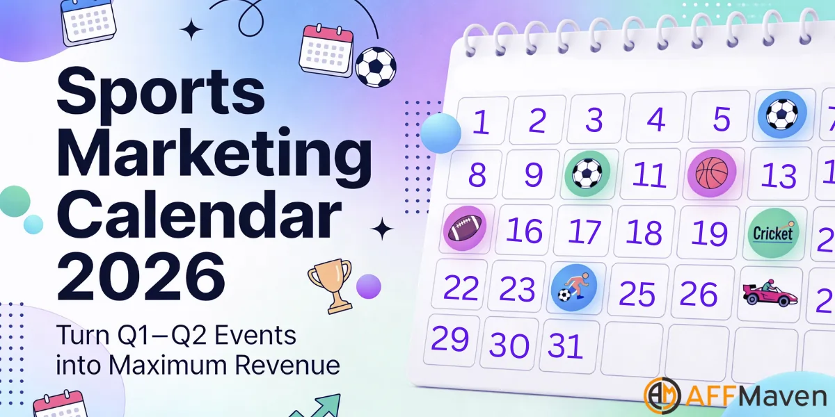 Sports Marketing Calendar 2026: Maximise Revenue During Q1 and Q2 Events